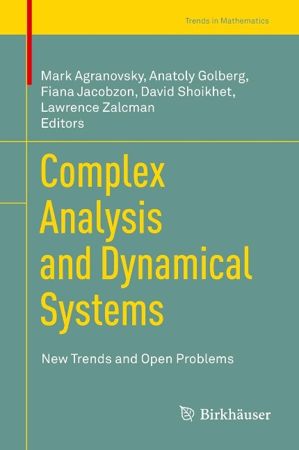 Complex Analysis and Dynamical Systems (E-Book, PDF) | Buchhandlung ...